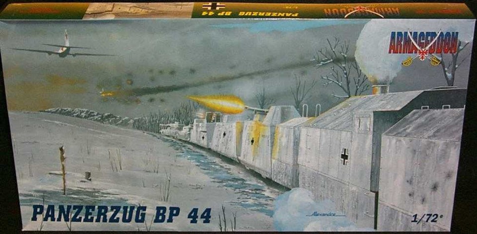 Mach 2 Models 1/72 PANZERZUG BP 44 German Armored Train | eBay