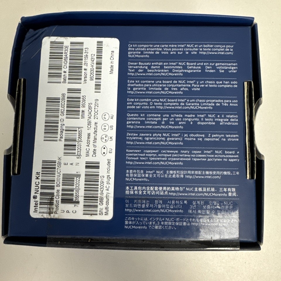 Intel NUC7I5BNK i5 Desktop Mini PC Kit | eBay