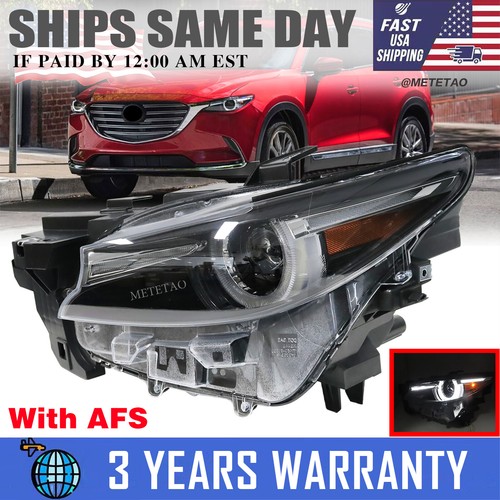 Fits Mazda CX-9 2016-2023 Adaptive LED Headlight Headlamp w/AFS Left ...