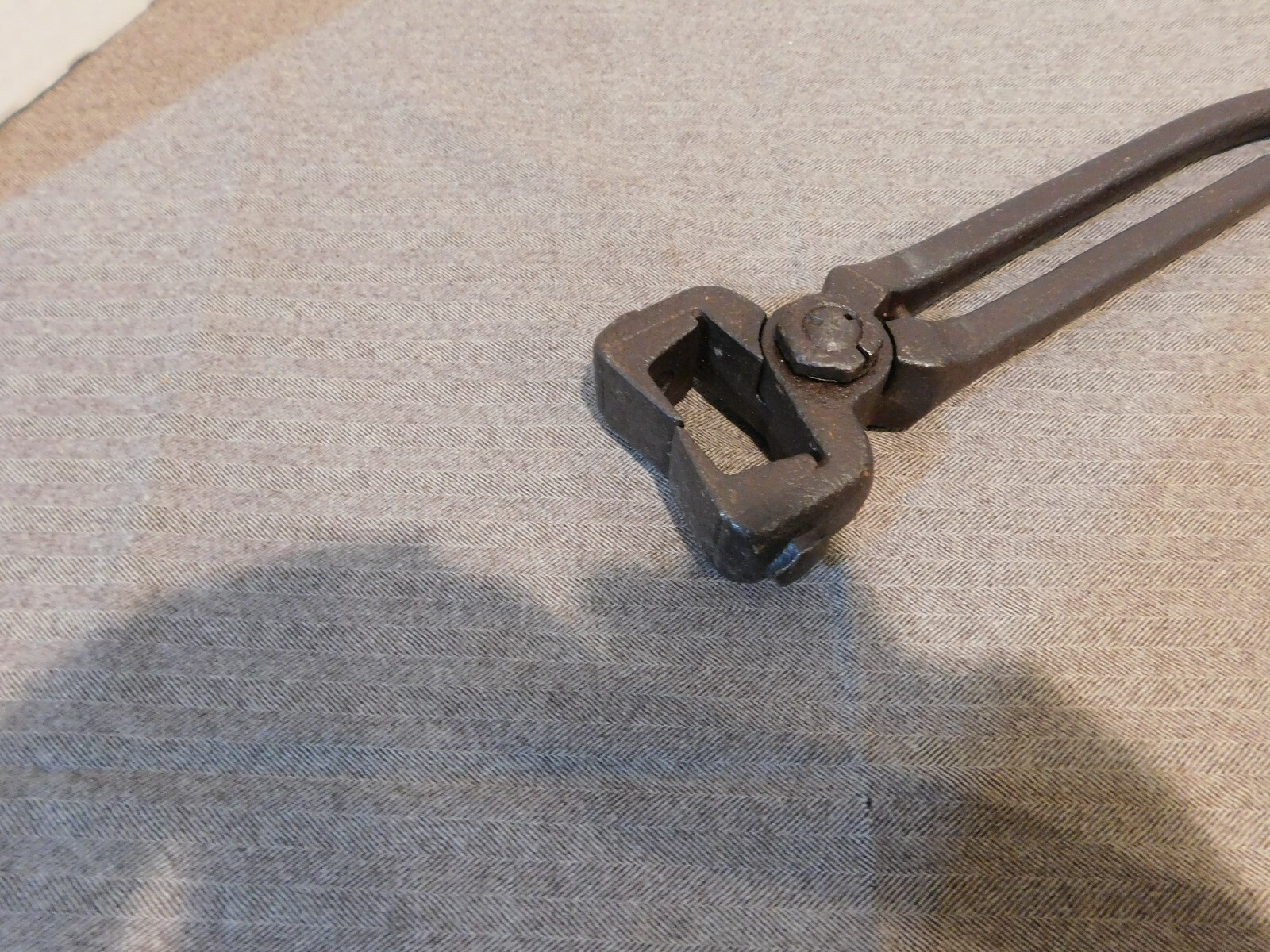 Vintage Blacksmith / Farrier Forging Snips / Tongs 14" | eBay