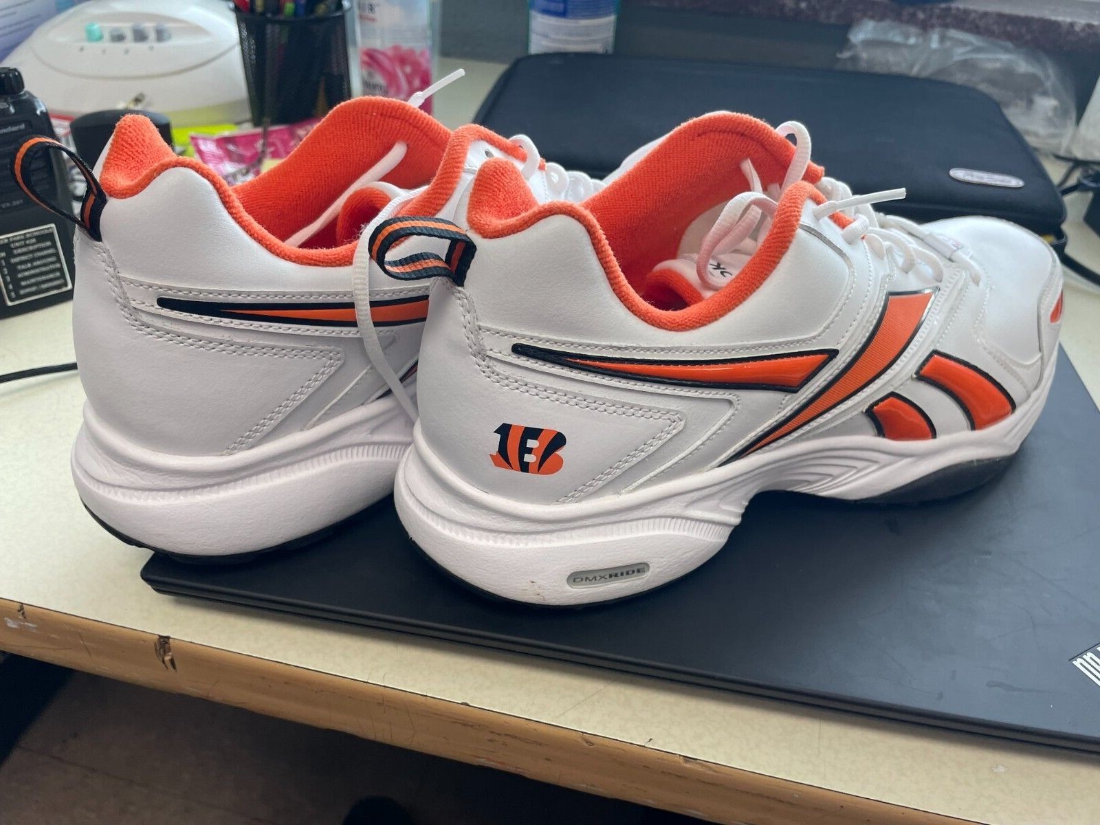 Cincinnati Bengals Reebok Gym Shoes White/Orange Adult Size12 | eBay