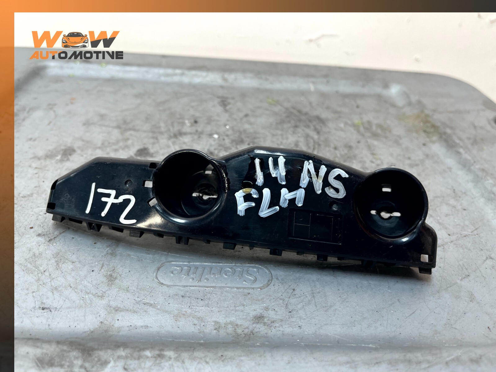 13-15 NISSAN SENTRA FRONT BUMPER LEFT DRIVER SIDE RETAINER BRACKET OEM ...