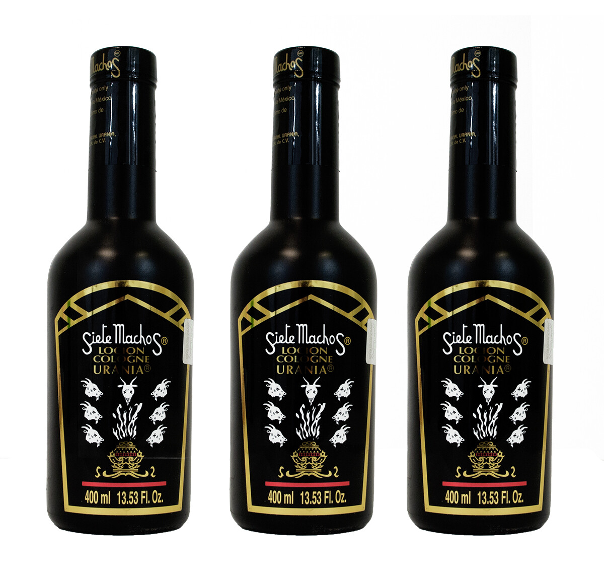Siete Machos Cologne from Urania, Made in Mexico 7.44 oz / 220 mL (3 ...