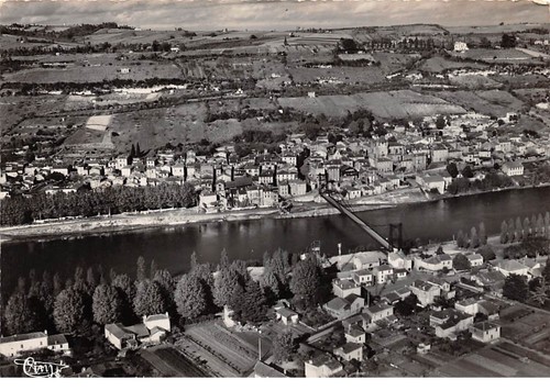 47 .n° 204594.port ste marie.vue générale aérienne. cpsm - 15 x 10.5 cm ...