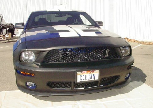 Colgan Front End Mask Bra 2pc. Fits Ford Mustang Shelby GT 500 2007 ...