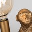 Animal Table Lamp Monkey Holding Bulb Living Room Bedside 32cm Tall ...