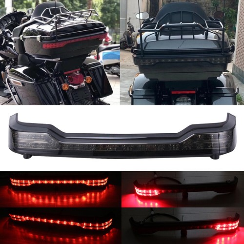 King Tour Pack Pak Trunk LED Brake Tail Light For Harley Touring Road ...