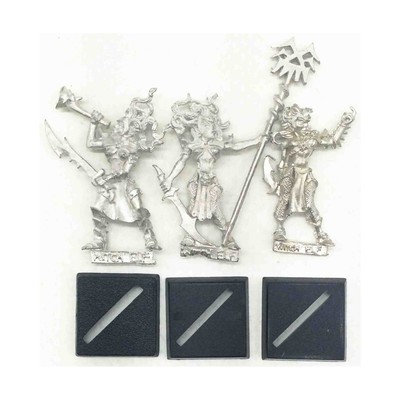 Games Workshop WHF Dark Elves Metal Witch Elf Command #8 NM | eBay