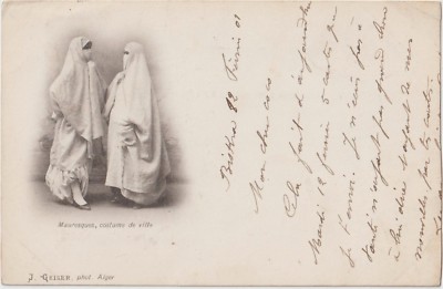 ALGERIA 1900 MAURESQUES, CITY COSTUME POSTCARD COVER | eBay