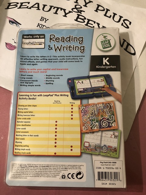 LeapPad Plus Reading & Writing Learning System Kindergarten LeapFrog ...