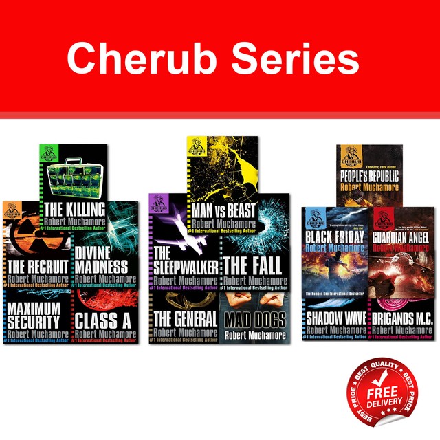 Robert Muchamore Cherub Series 3 Collection 5 Books Set Black Friday Shadow Wave for sale online ...