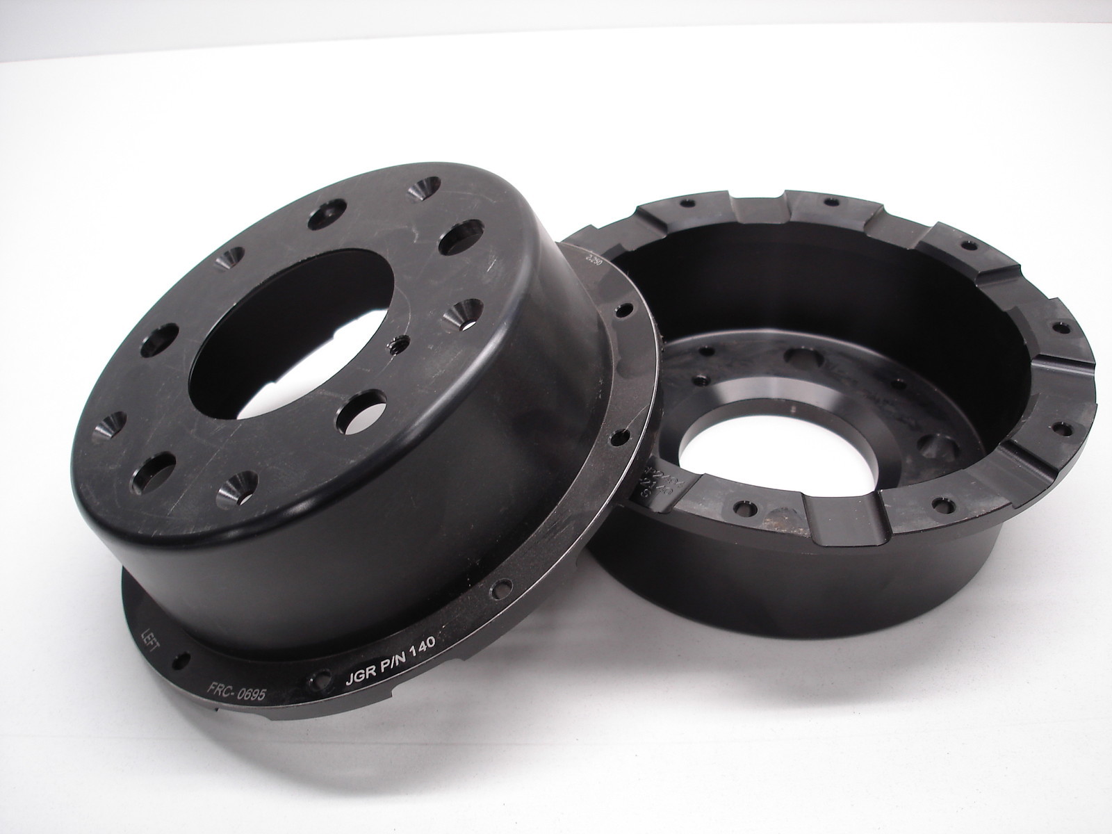 2 NASCAR AP RACING CP2494-2140 DISC BRAKE 5on5 ROTOR HATS 10 BOLT x 7. ...