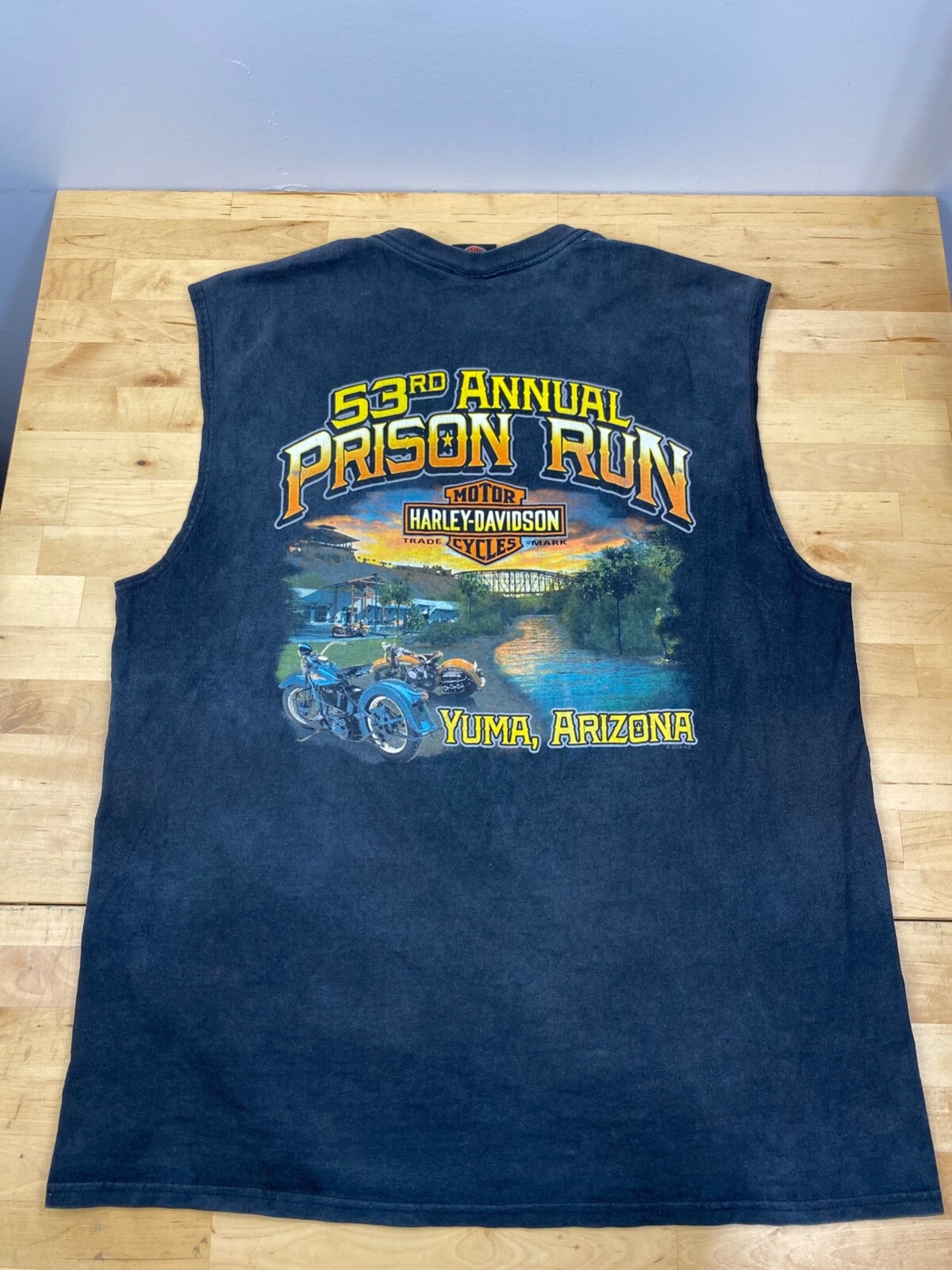 Harley Davidson 53rd Annual Prison Run Yuma AZ T Shir… - Gem