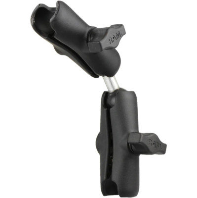 RAM-B-201-201U RAM Double Socket Arm w/Dual Extension and Ball Adapter ...