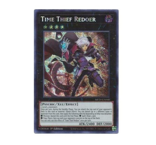Time Thief Redoer - MP20-EN040 Prismatic Secret Rare 1st Edition Yugioh ...