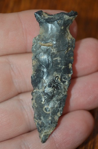 Nice Coshocton Chert Woodland Side Notch Fairfield Co, Ohio 2.25 x .75 | eBay