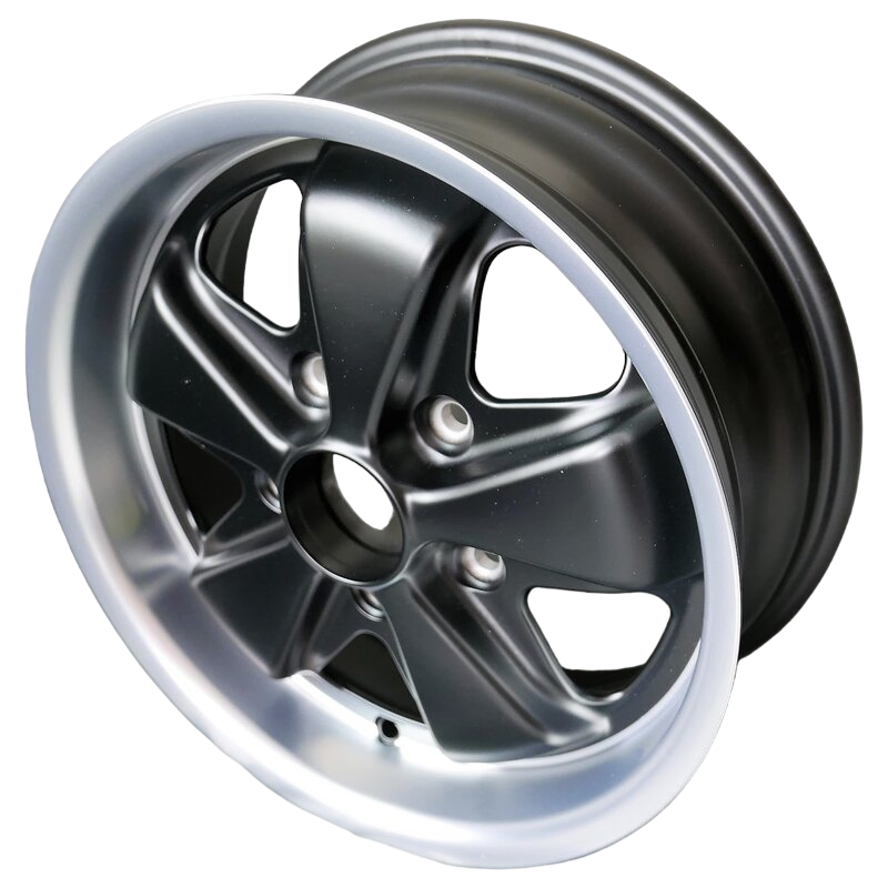 Porsche Maxilite Fuchs Black Wheel 6x15 - 356C/911/914-6 64-89 ...