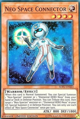 Neo Space Connector - SOFU-ENSE3 - Super Rare - Limited Edition ...