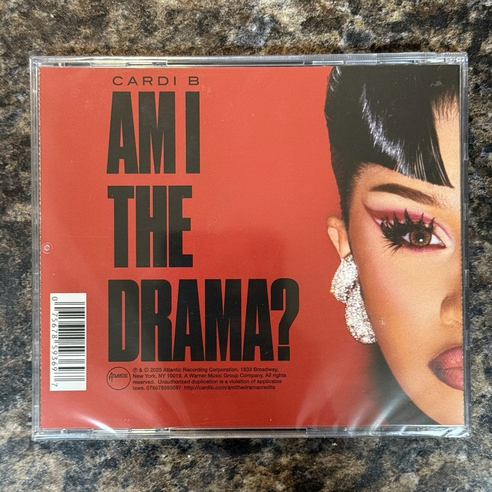 Cardi B – Am I The Drama? Signed CD | eBay