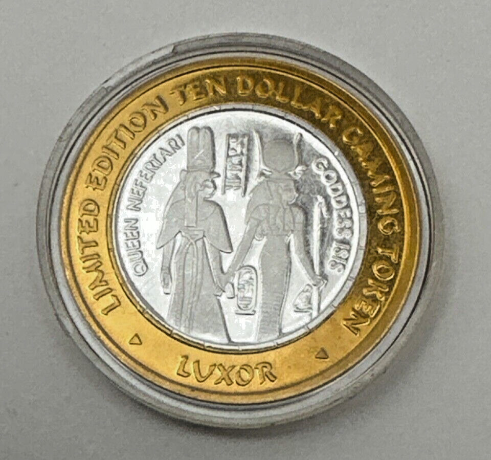 LUXOR .999 Fine Silver Gaming Coin Token - LAS VEGAS NEVADA LIMITED ...