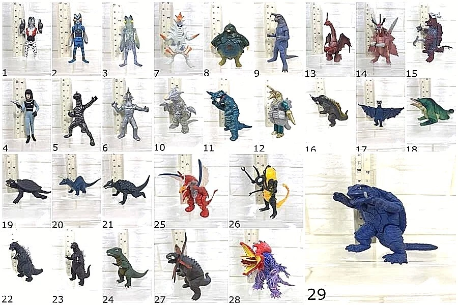 Kaiju Size Chart