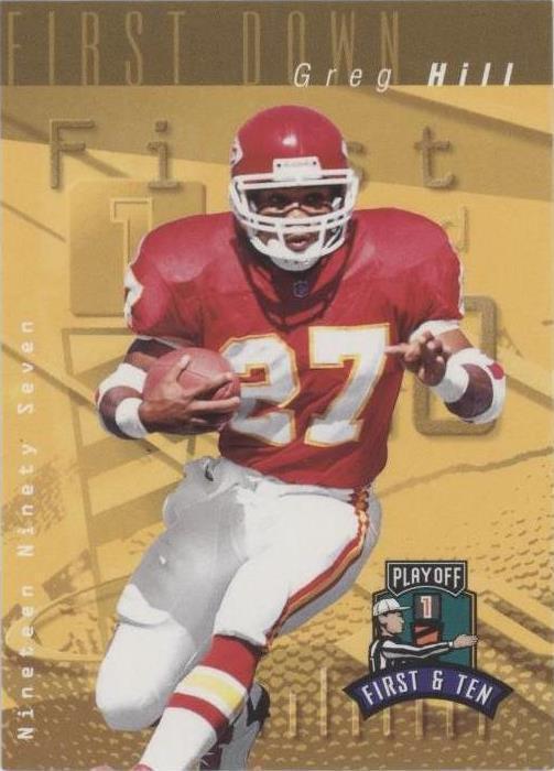 1997 Playoff First & Ten - Greg Hill #123 for sale online | eBay