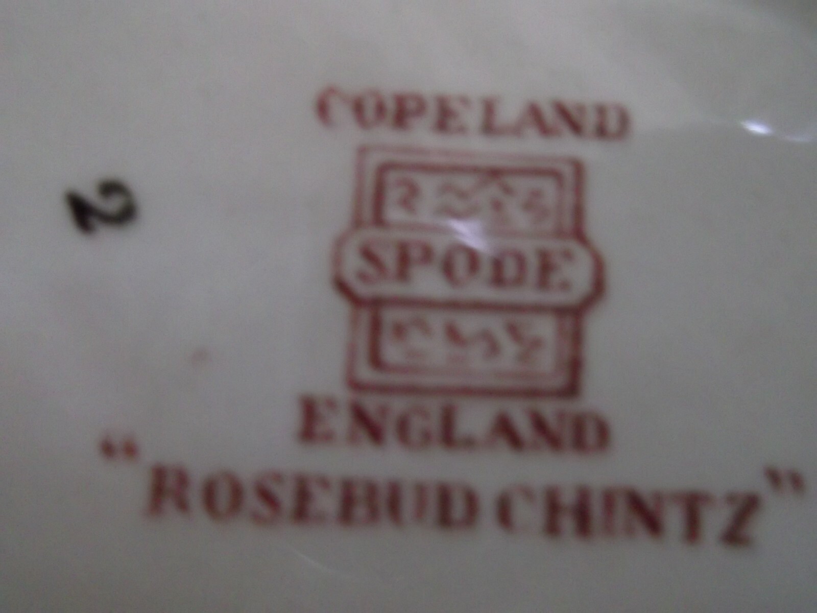 COPELAND SPODE ROSEBUD CHINTZ DINNERWARE. ENGLAND, Your Choice, EUC | eBay