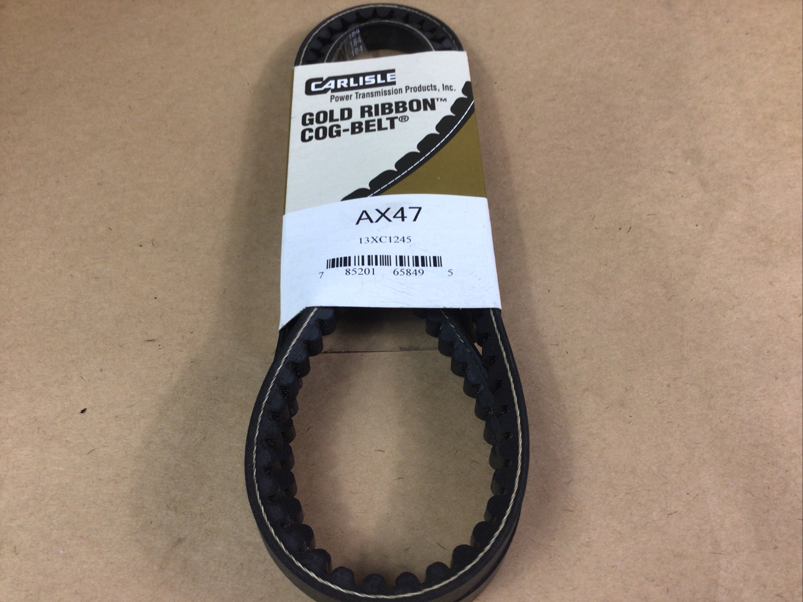 CARLISLE AX47 Gold Ribbon Cog-Belt NEW 13XC1245 | eBay