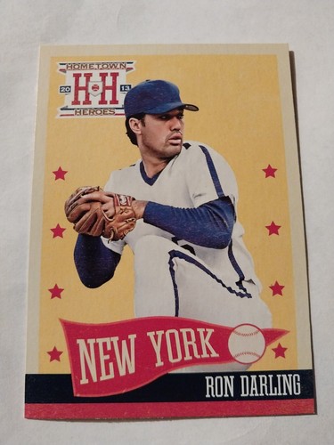 2013 RON DARLING PANINI HOMETOWN HEROES BASEBALL CARD #113 NY NEW YORK ...