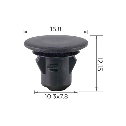 10 x BMW 07147236400 Mounting Clip Black Trunk Trunk 5 Series X3 X4 | eBay