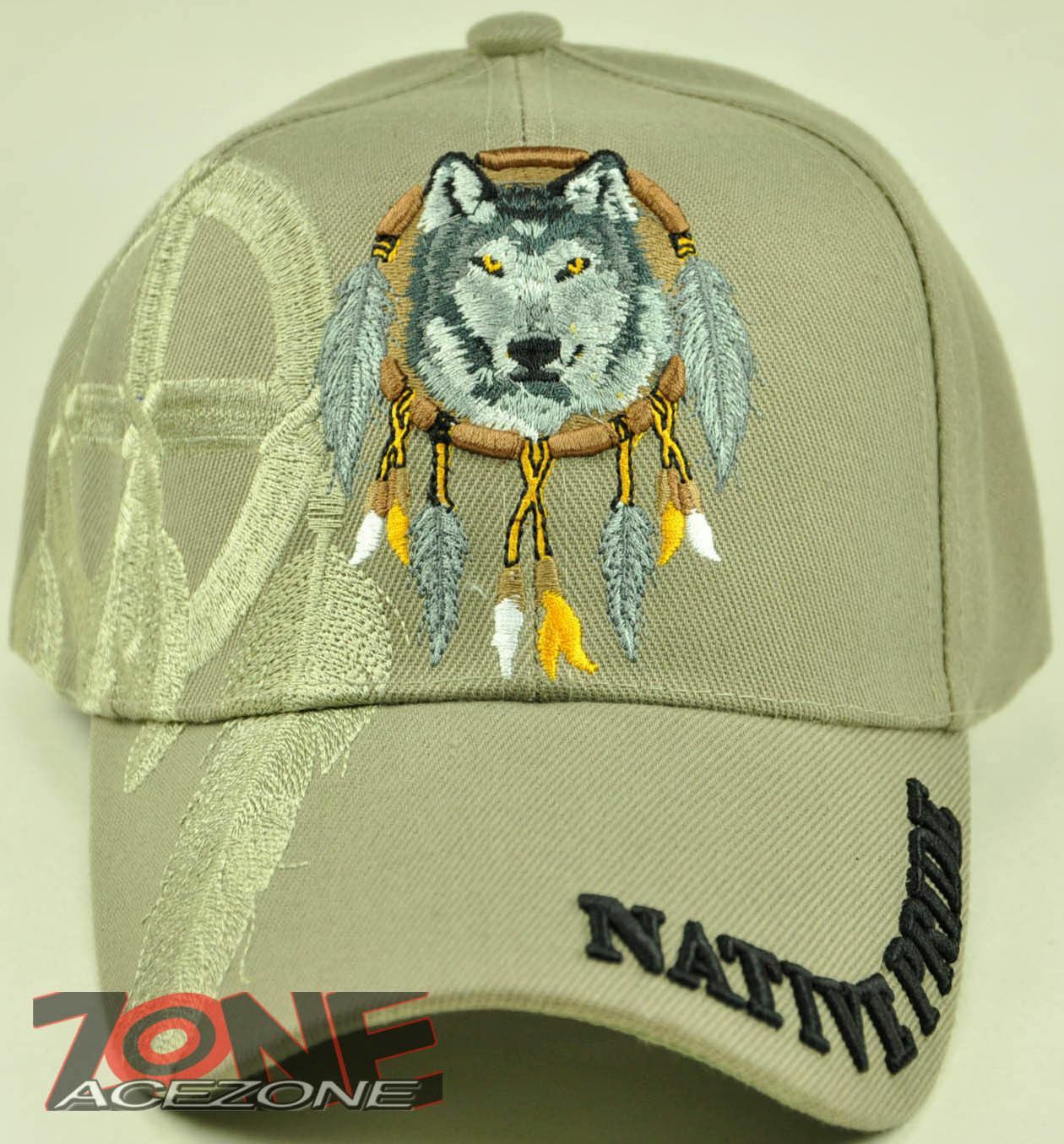 NEW! NATIVE PRIDE WOLF SHADOW N1 CAP HAT TAN | eBay
