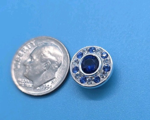KAMELEON JEWELPOPS SAPPHIRE BURST-CZ AND SWAROVSKI CRYSTALS IN STERLING ...