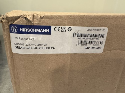 Hirschmann GRS103-22TX/4C-2HV-2A Greyhound Ethernet Switch NEW IN BOX ...