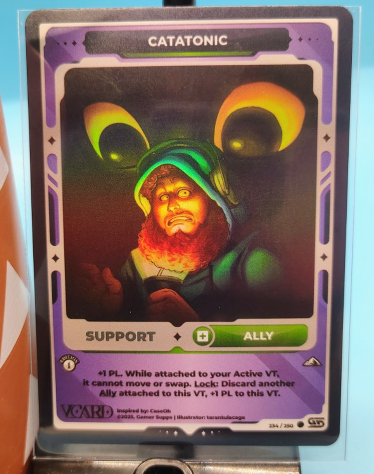 GamerSupps - VCARD Awakened Worlds - Catatonic (Holographic) - VTuber ...