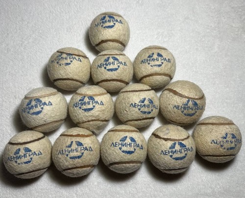 Rare! Vintage Tennis Ball Soviet Sport Leningrad Retro Collectible USSR ...