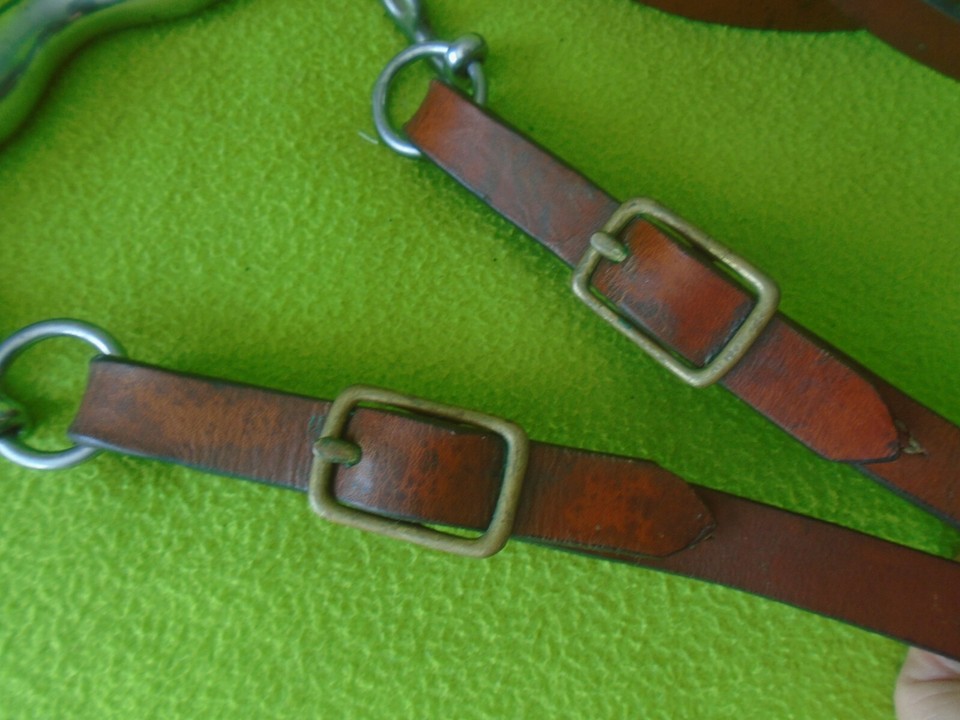 SUPER QUALITY HeavyDuty Supple LEATHER Halter Bridle Combo~AVERAGE ...