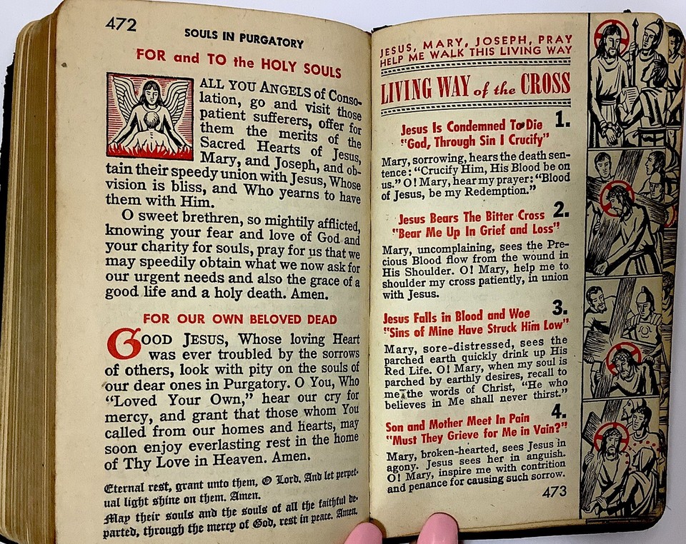 1944 My Sunday Missal Explained Father Stedman Larger Print Latin ...