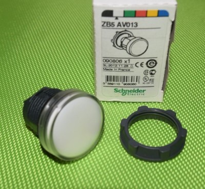 Schneider Electric Telemanique Leuchtmelder weiß f.LED-Modul ZB5AV013 ...