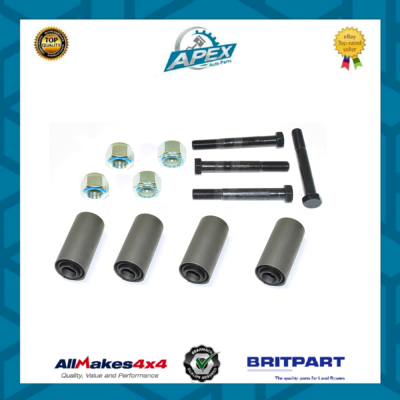 REAR LEAF SPRING BUSHES & BOLTS SET FOR LR SERIES 2A 3- 252165 & 537740 ...