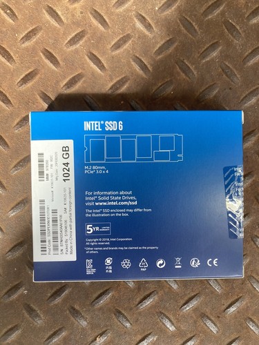 intel SSD6 660p 1tb m.2 SSD BRAND NEW blazing Fast | eBay