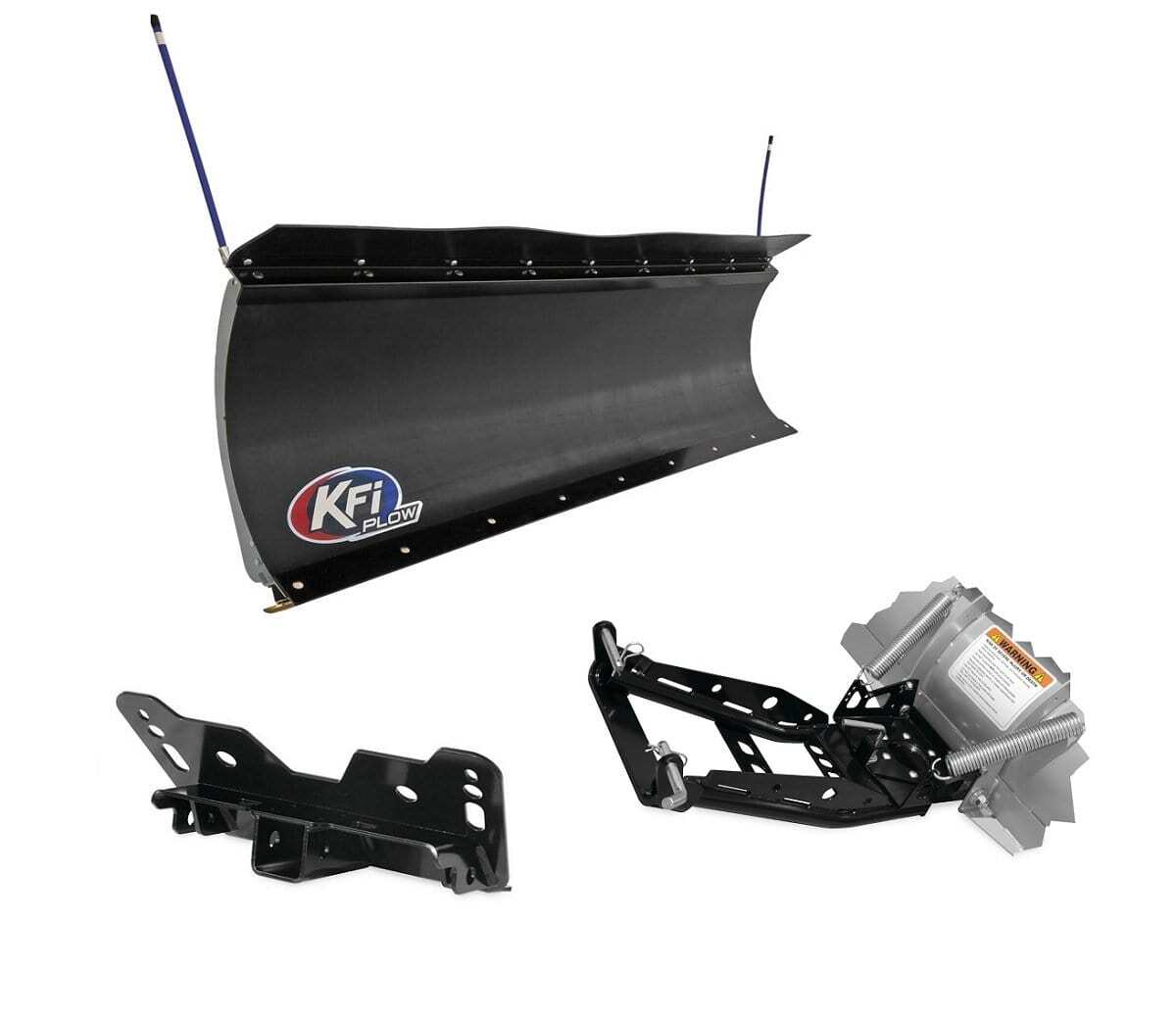 KFI Snow Plow Kit 66" For Polaris 500 Ranger 4x4 2017-2020 (Pro-Poly ...