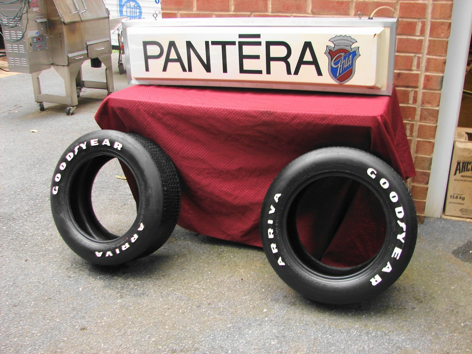 DE TOMASO PANTERA GOODYEAR ARRIVA C60V15 TIRES | eBay