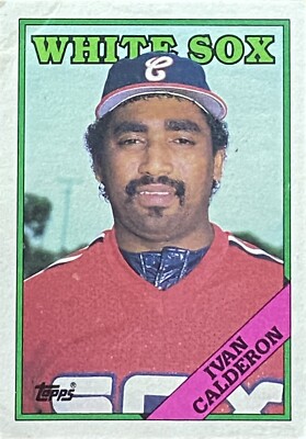 1988 Topps #184 Ivan Calderon Chicago White Sox Baseball Card | eBay