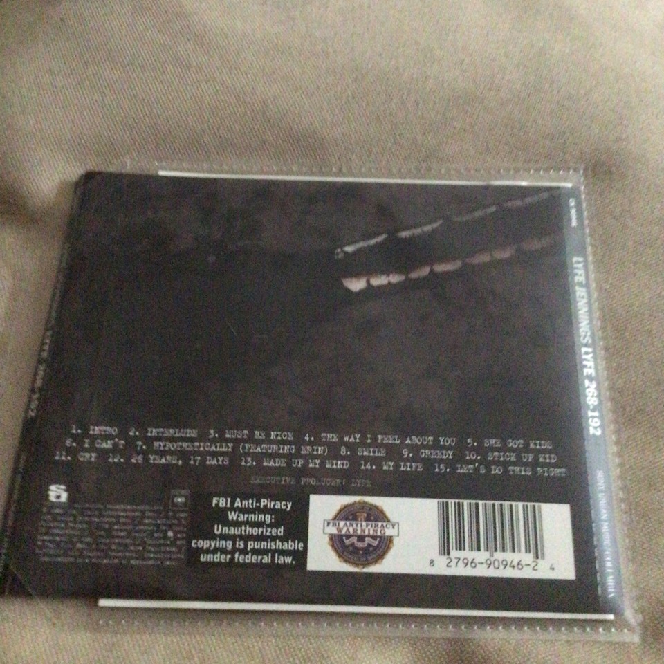 Lyfe Jennings - Lyfe 268-192 - Original CD Album & Inserts Only | eBay