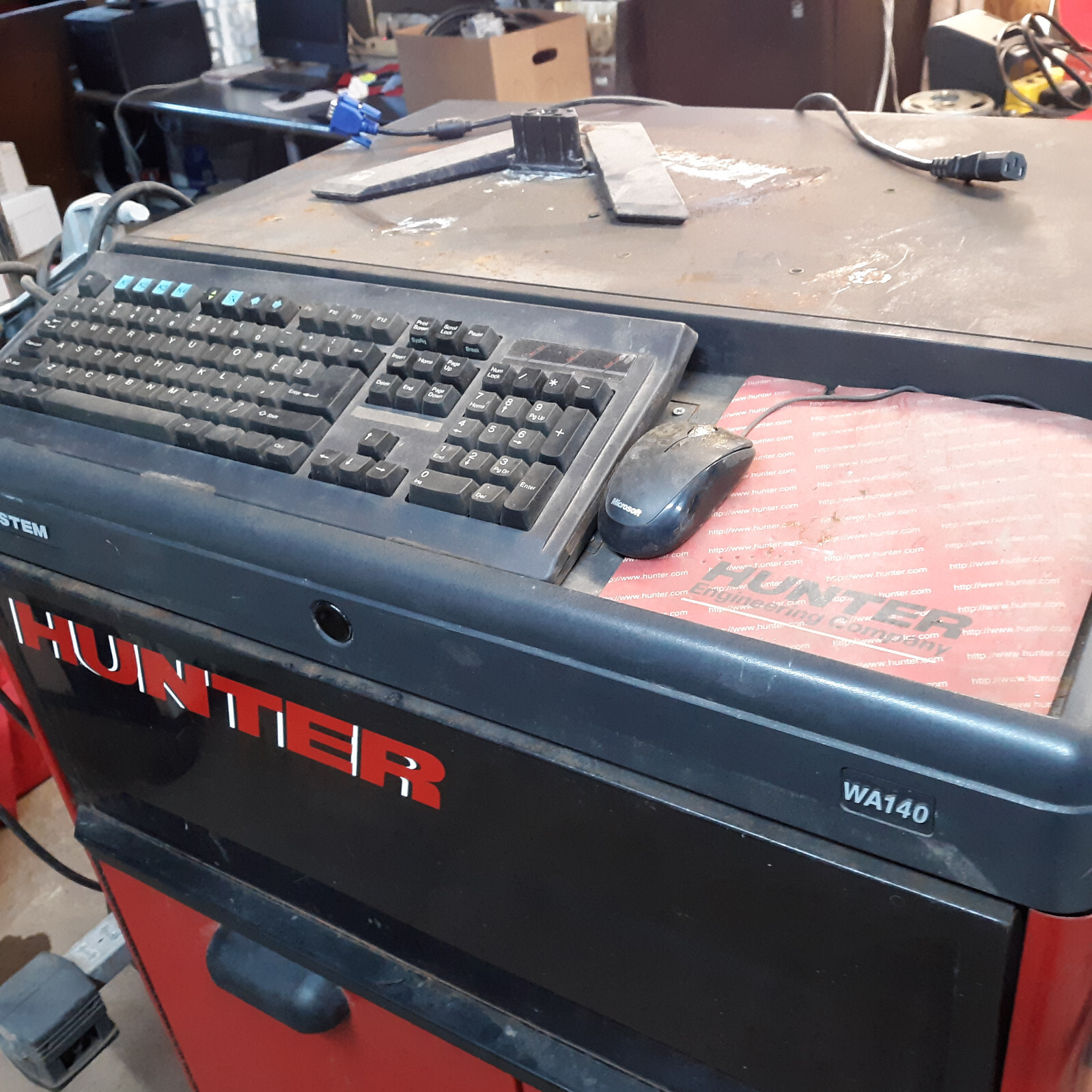 Hunter R611 Alignment Machine Rotunda W/ Accessories P/N 30-378-1 DSP ...