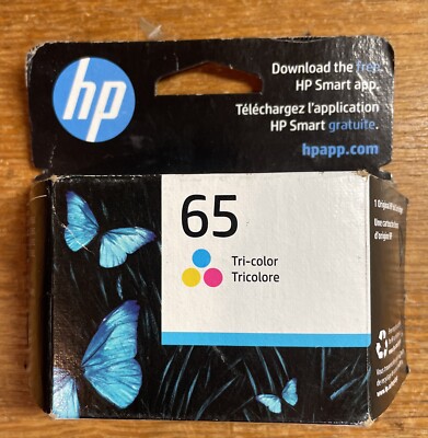 Genuine Genuine HP #65 Color Ink DeskJet 3755 3758 2624 2630 2655 65 ...