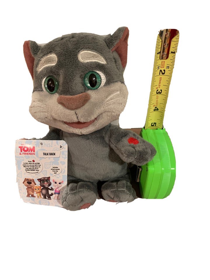 Plush Talking Tom & Friends Interactive Talk Back Kids Cat. New With ...