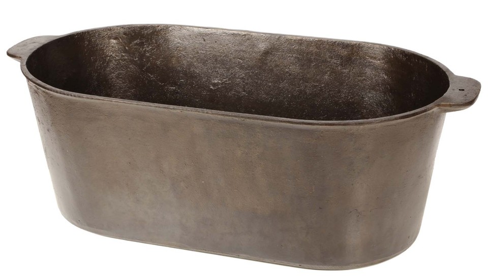 HTF Vintage Griswold Slant ERIE No 8 (2363) Cast Iron Ham Boiler Fully ...