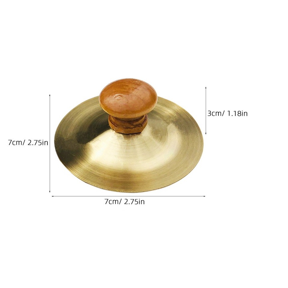 4pcs Kids Finger Cymbals Mini Cymbals Kids Instrument Toys for Belly ...