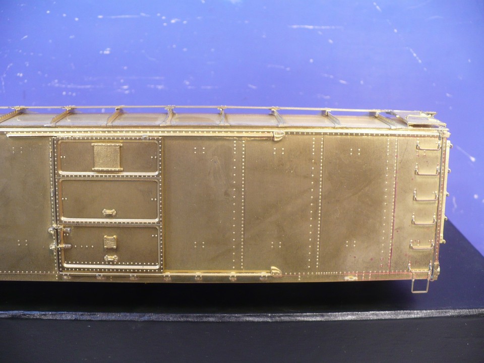 BRASS O Pacific Limited New York Central 8'-7" Steel Box Car U/P NO ...